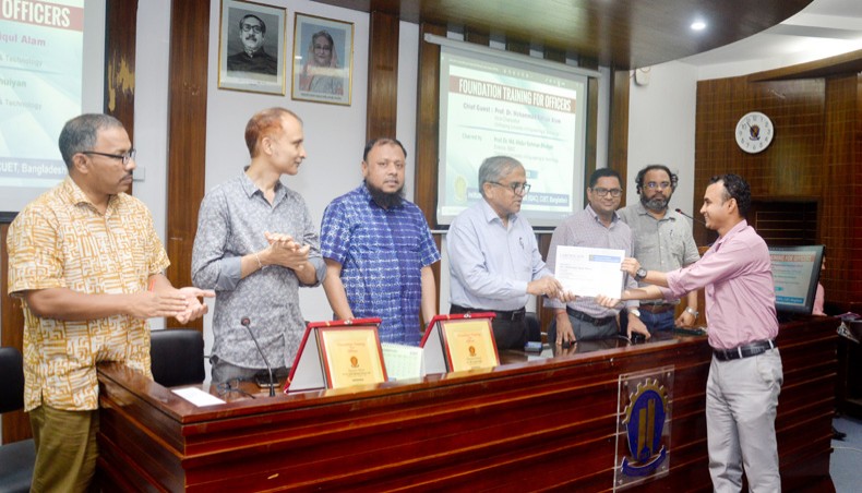 New Age | Foundation training for new officers held at CUET