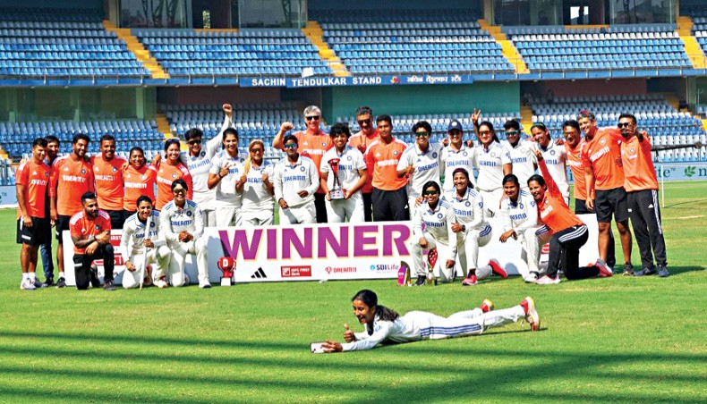New Age | India women claim maiden Test win over Australia