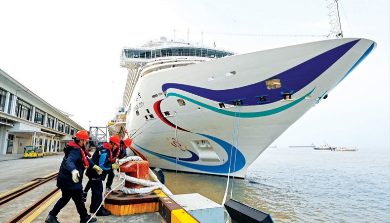 New Age | China’s first domestically built cruise ship begins maiden voyage