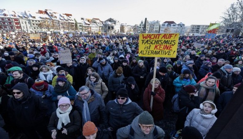 New Age | More than 1,00,000 in German protests against far-right AfD