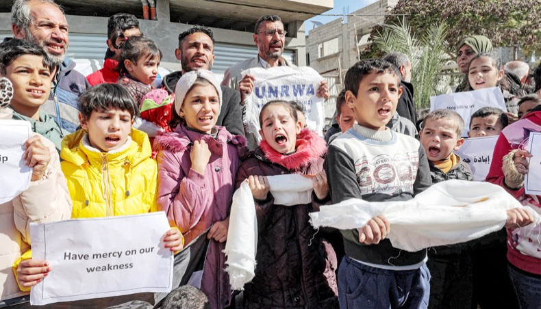 New Age | Aid groups slam suspension of funding for UN agency in Gaza