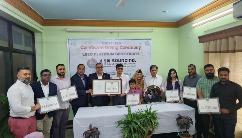 New Age | SM Sourcing receives LEED platinum certificate