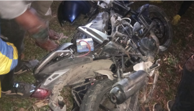New Age | Two killed as pick-up van hits motorbikes in Sylhet