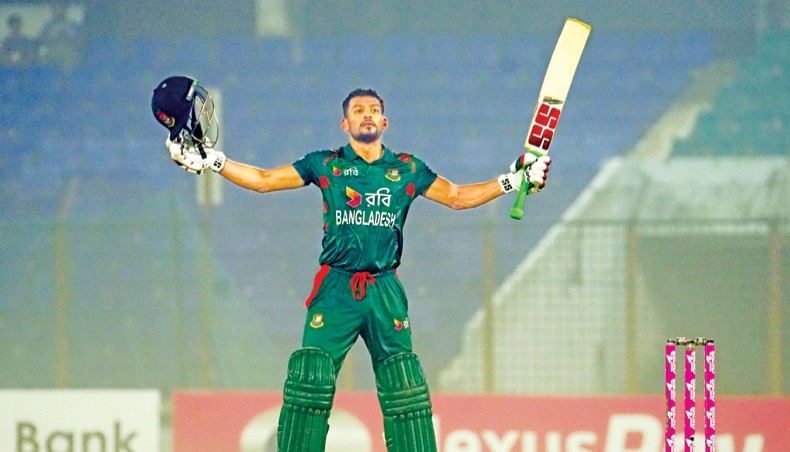 New Age | Shanto ton powers Bangladesh to win