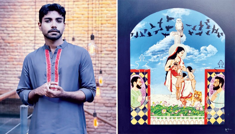 New Age | I combine myths, motifs in painting: Md Tariqul Islam