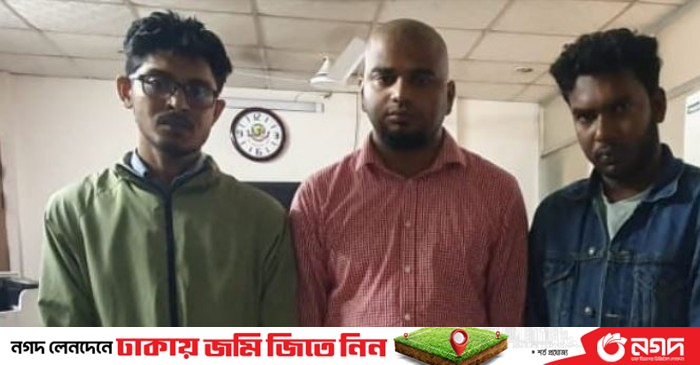 Three associates of ‘Chinese syndicate’ arrested in Dhaka