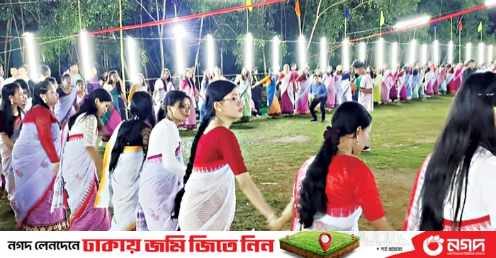 ‘Thabal Chongba’ held in Moulvibazar